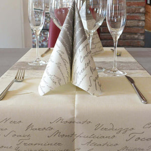 Tovagliolo Tnt Wine Creta Plus cm. 40X40 - 800 pz.